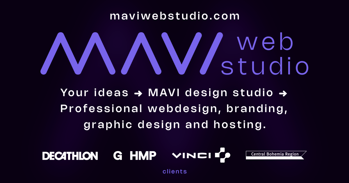 Mavi Web Studio: Inspired webdesign and branding